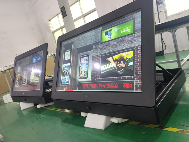 55 inch outdoor LCD displays E-reading kiosk LCD display monitor